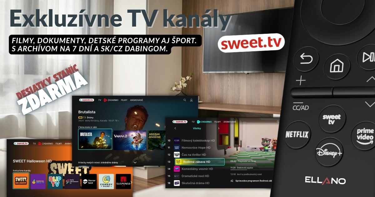 Objavte exkluzívne TV kanály na SWEET.TV - zábava, filmy a dokumenty ...